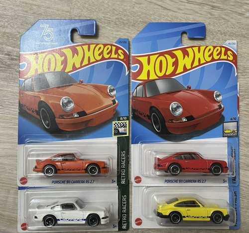Hot wheels Porsche 911 carrera rs 2.7