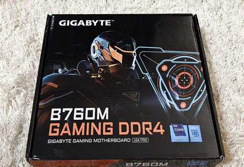 Gigabyte B760M gaming DDR4 / LGA 1700 (Новая)