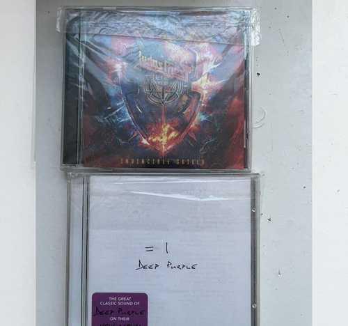 Cd диски deep purple и judas priest 24 года