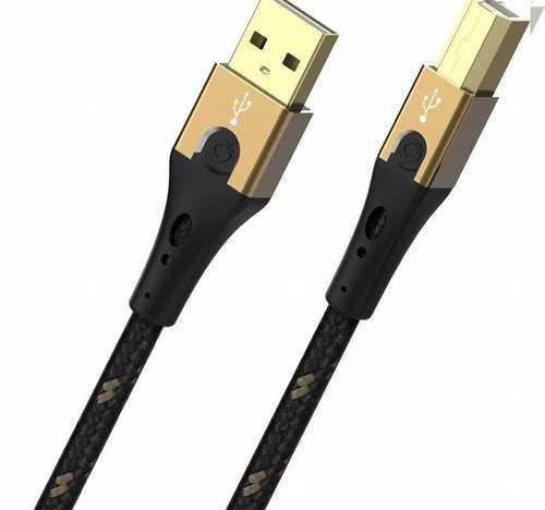 USB кабель Oehlbach Primus B, TypeA-TypeB, 0.5m (D