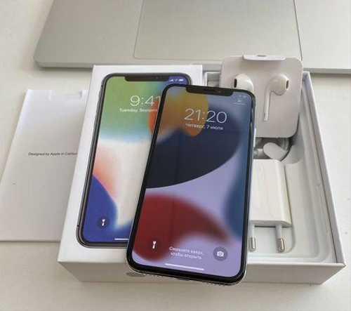 iPhone X 64gb silver