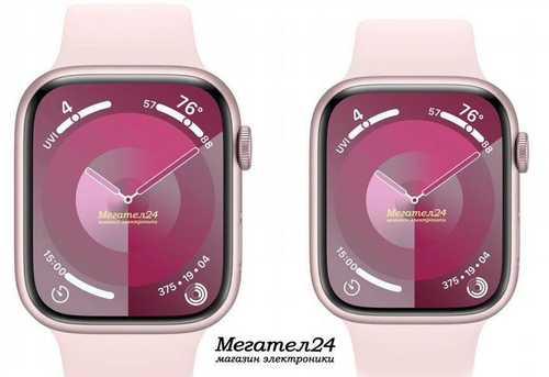 Apple Watch S9 45mm Aluminium Pink (S/M)