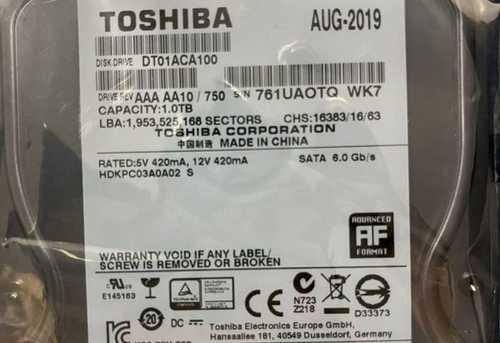Жесткий диск Toshiba DT 1 Тб