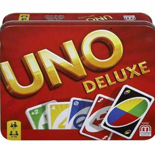 Подарочная настольная игра UNO Deluxe K0888