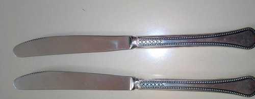 Мельхиоровые ножи /серебрение