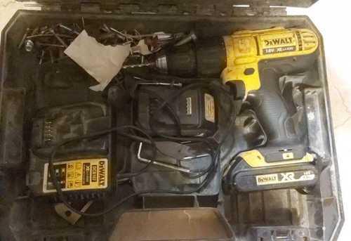 Шуруповерт dewalt 18v бу 2 шт