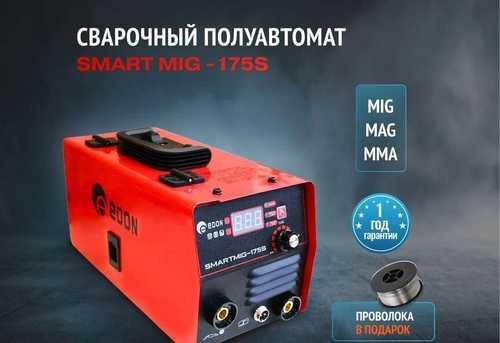 Сварочный полуавтомат Edon Smart MIG 175s, сварка