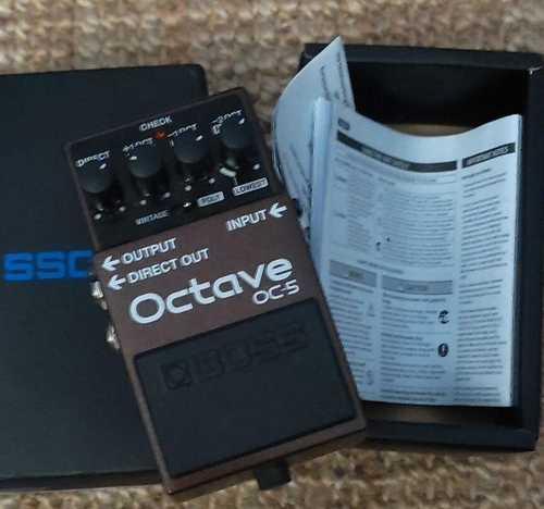 Гитарная педаль boss oc-5 octave