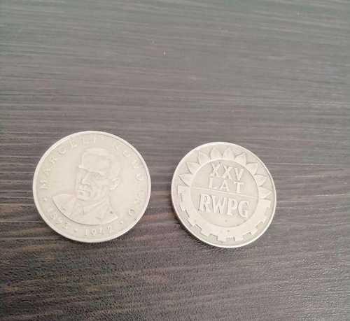 Монета 20 золотых Польша