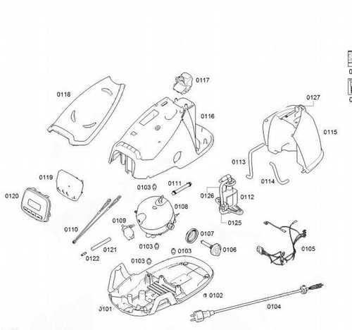 Запчасти парогенератора Bosch TDS6080