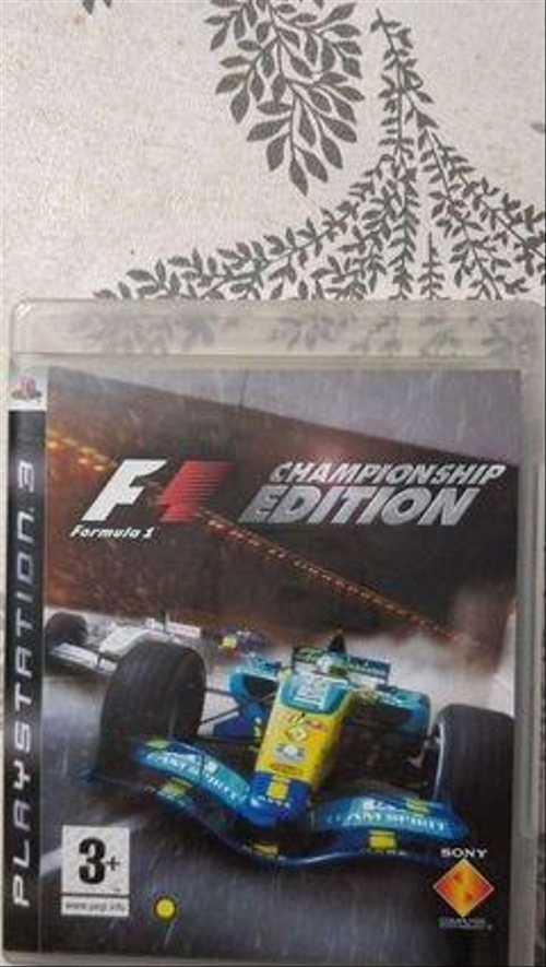 F1 championship edition ps3