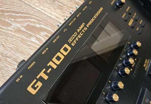 Гитарный процессор boss gt-100