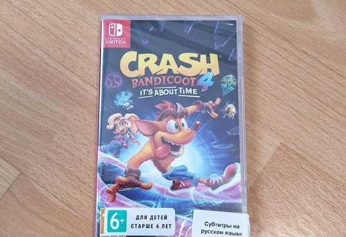 Новый Crash Bandicoot 4 для Nintendo Switch
