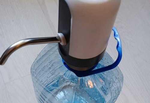 Помпа для воды на бутылку с переходником
