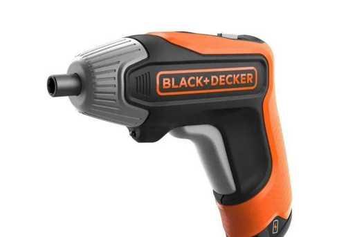 Аккумуляторная отвертка Black+Decker шуруповёрт