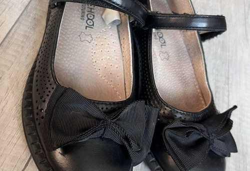 Туфли для девочки детские 32 школьная обувь школа