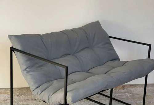 Кресло и диван лофт металл для дома дачи