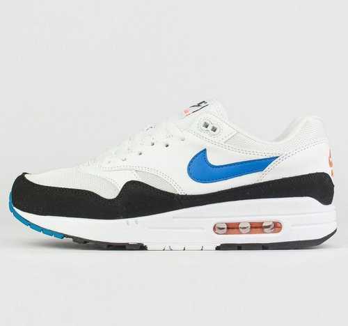 Кроссовки Nike Air Max 1 White / Black / Blue