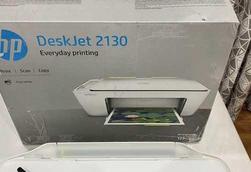 HP DeskJet 2130 Рабочий. Читайте описание