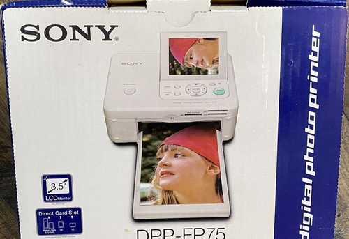 Фотопринтер sony