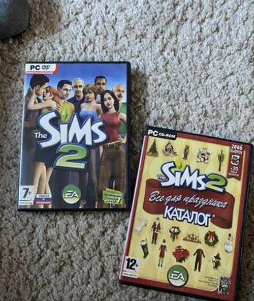 Компьютерная игра Sims2 + дополнение