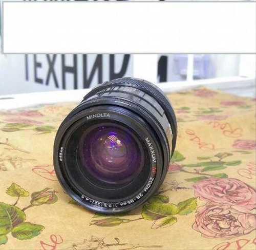 Объектив Minolta Maxxum Zoom AF Lens 28-85mm 1:3.5