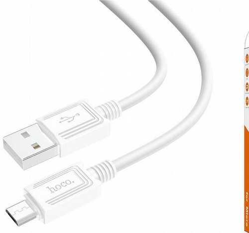 Кабель Hoco X73 (USB-Micro-USB ) 2.4А 1.0м белый