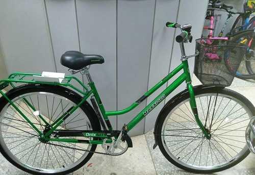 Дорожный велосипед maxxpro Onix 800-5 зелёно-чёрны