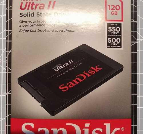 SSD SanDisk Ultra II 120G