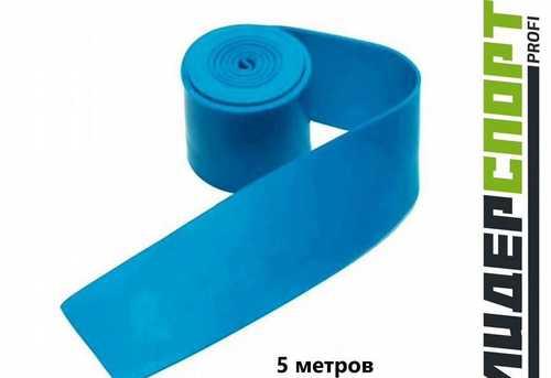 Эспандер-Лента латекс 7см х 1,0мм, дл: 5м, голубая