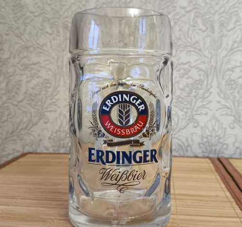 Немецкая пивная кружка Erdinger