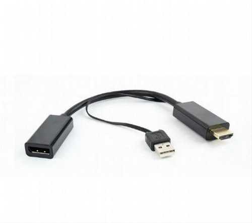 Cablexpert Конвертер hdmi-DisplayPort HD19M+usbxhd