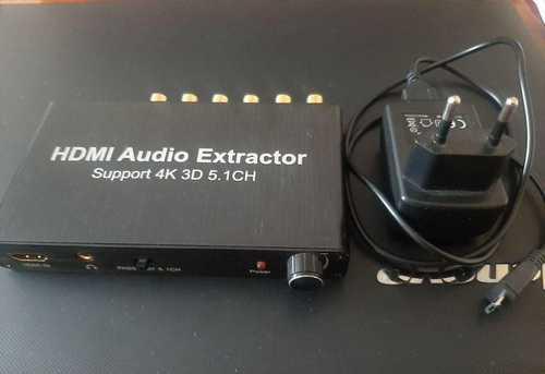 Hdmi audio. Extractor