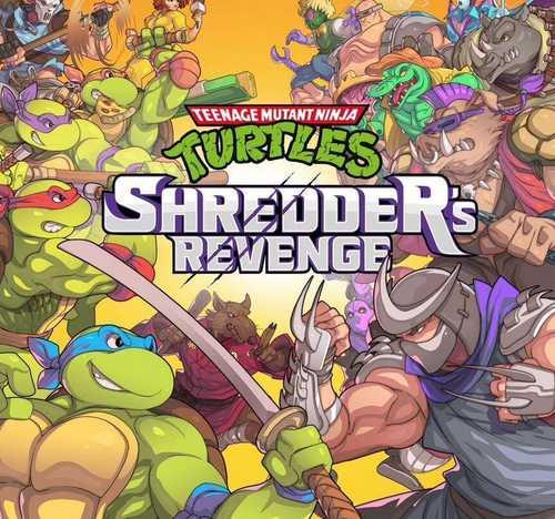 Turtles shredders revenge Ps4/Ps5 аренда