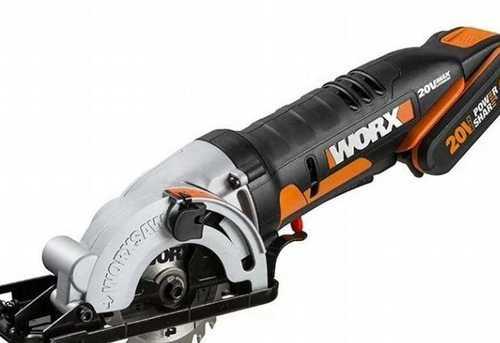 Worx WX527 акк дисковая пила 1 x 2 Ач, зу