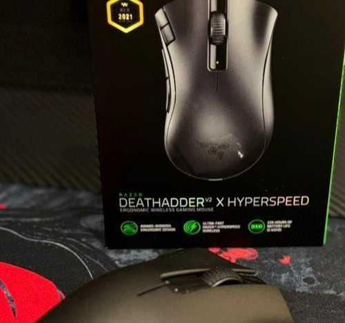 Игровая мышь razer deathadder v2 x hyperspeed