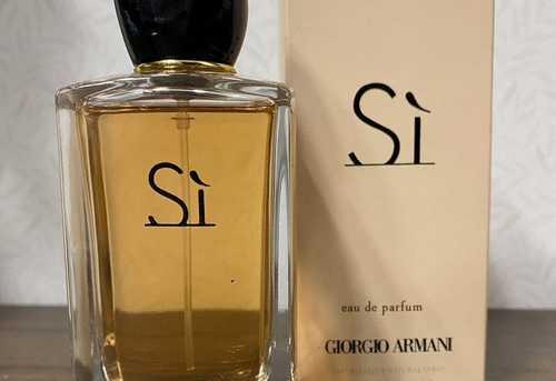 Туалетная вода Giorgio Armani Si