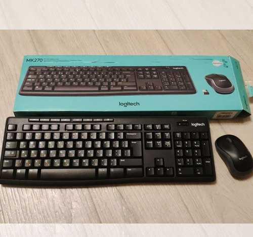 Клавиатура мышь Logitech MK270