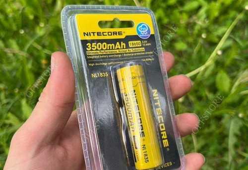 Аккумулятор Nitecore 18650 NL1835 3.6v 3500mAh