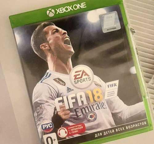 Диск fifa 18 xbox one