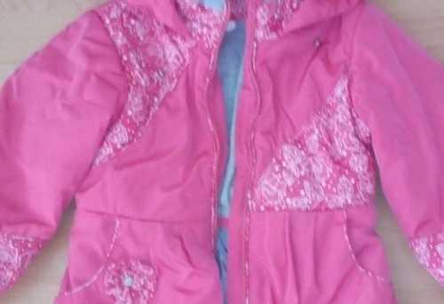 Куртка для девочки 5-6 лет