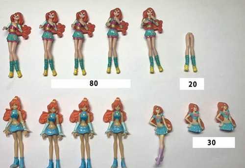 Киндеры фигурки Winx и Barbie