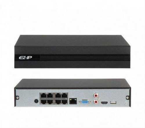PoE регистратор видеонаблюдения IP 8-кан EZ-IP EZ