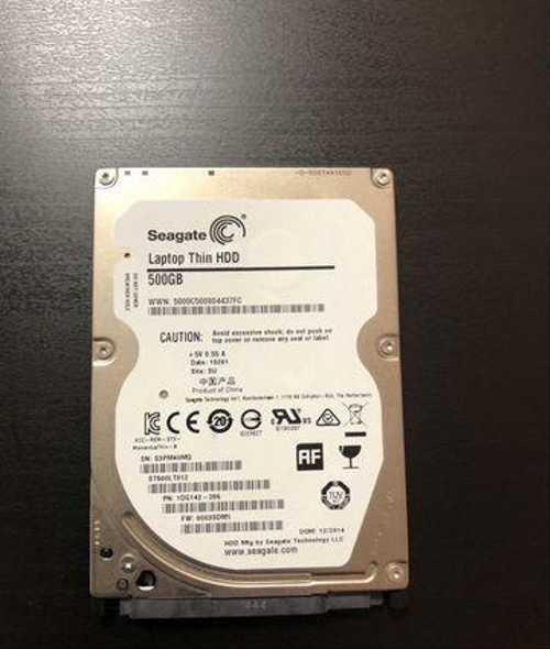 Жесткий диск seagate laptop Hdd 500gb