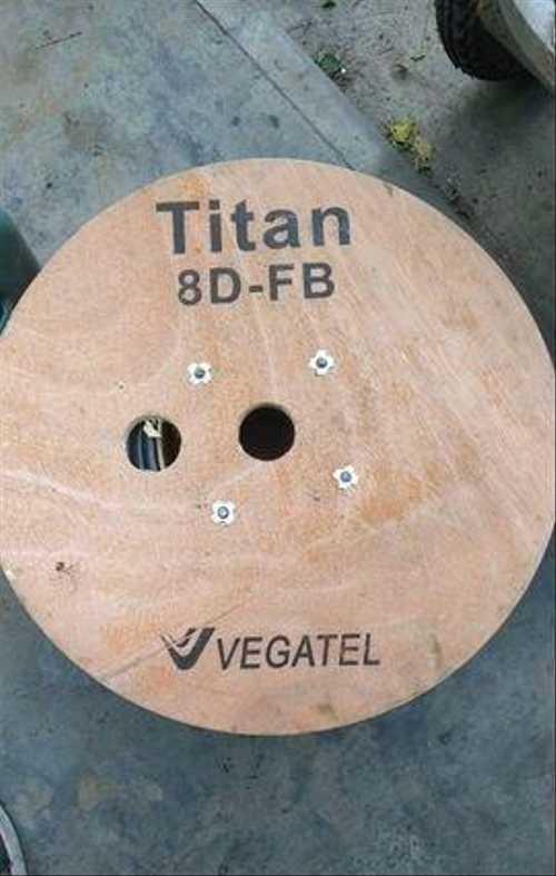 Кабель vegatel 8D-FB (Titan, черный)