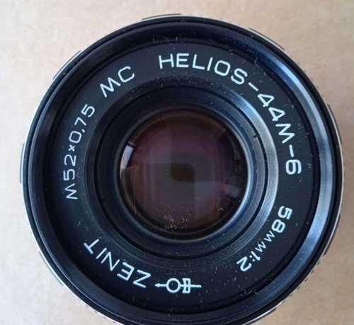 Объектив Helios мс 44м6