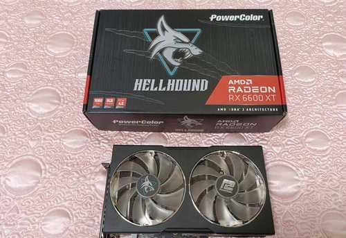 PowerColor AMD RX 6600 XT Hellhound OC Обмен