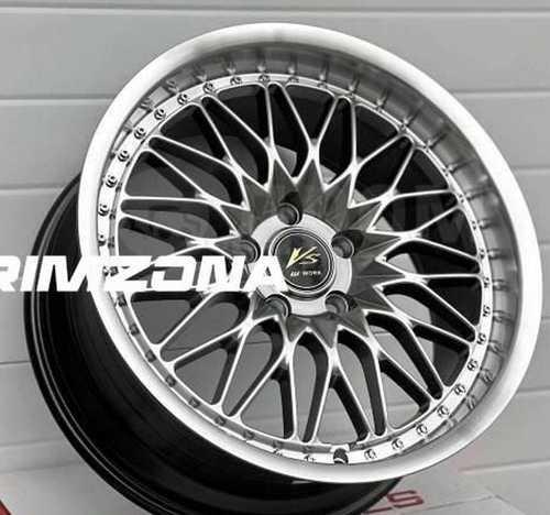 Литые диски work R18 5x120 srt