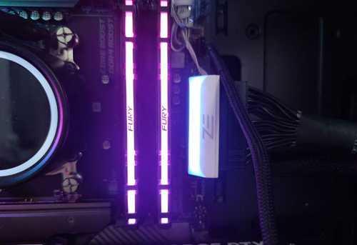 Угловой ATX 24 pin для мат платы с argb