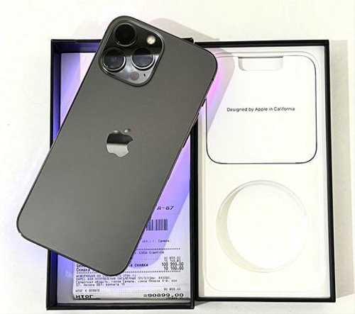 iPhone 13 PRO Max 128 гб Графит 2 месяца акб 100